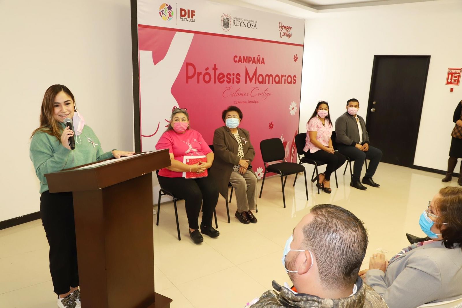 Ofrece DIF Reynosa apoyo integral contra el cáncer de mama – DIF Reynosa 2024 – 2027