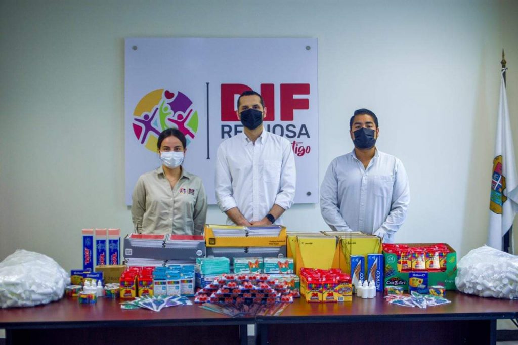 Unidos Gobierno y empresarios por la niñez – DIF Reynosa 2024 – 2027