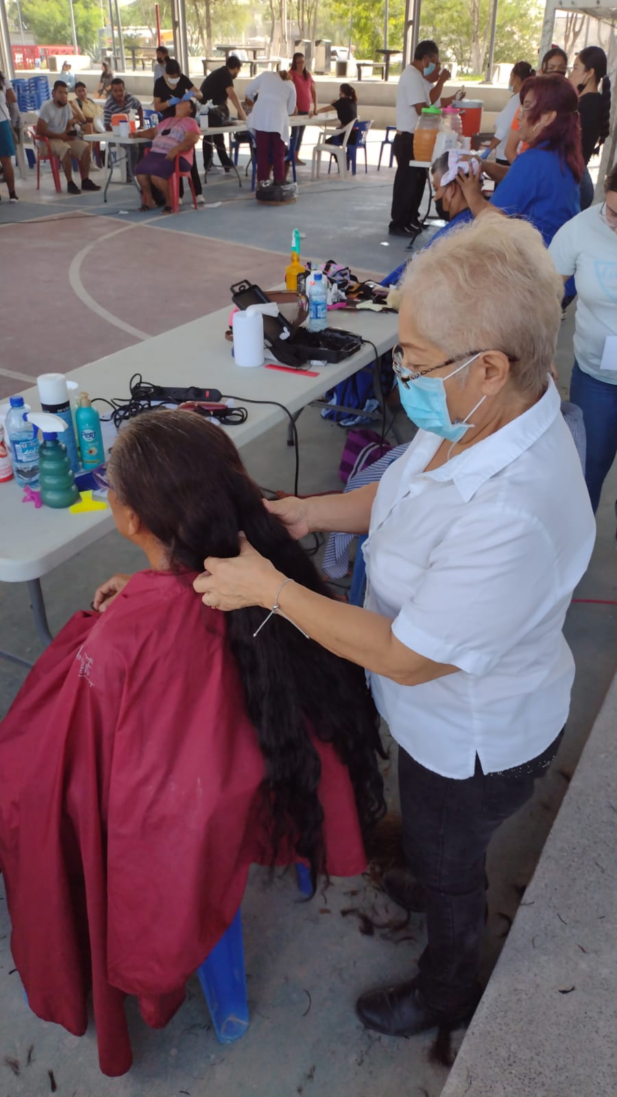 Lleva DIF Reynosa Brigada Médico Asistencial a colonia Ramón Pérez – DIF Reynosa 2024 – 2027