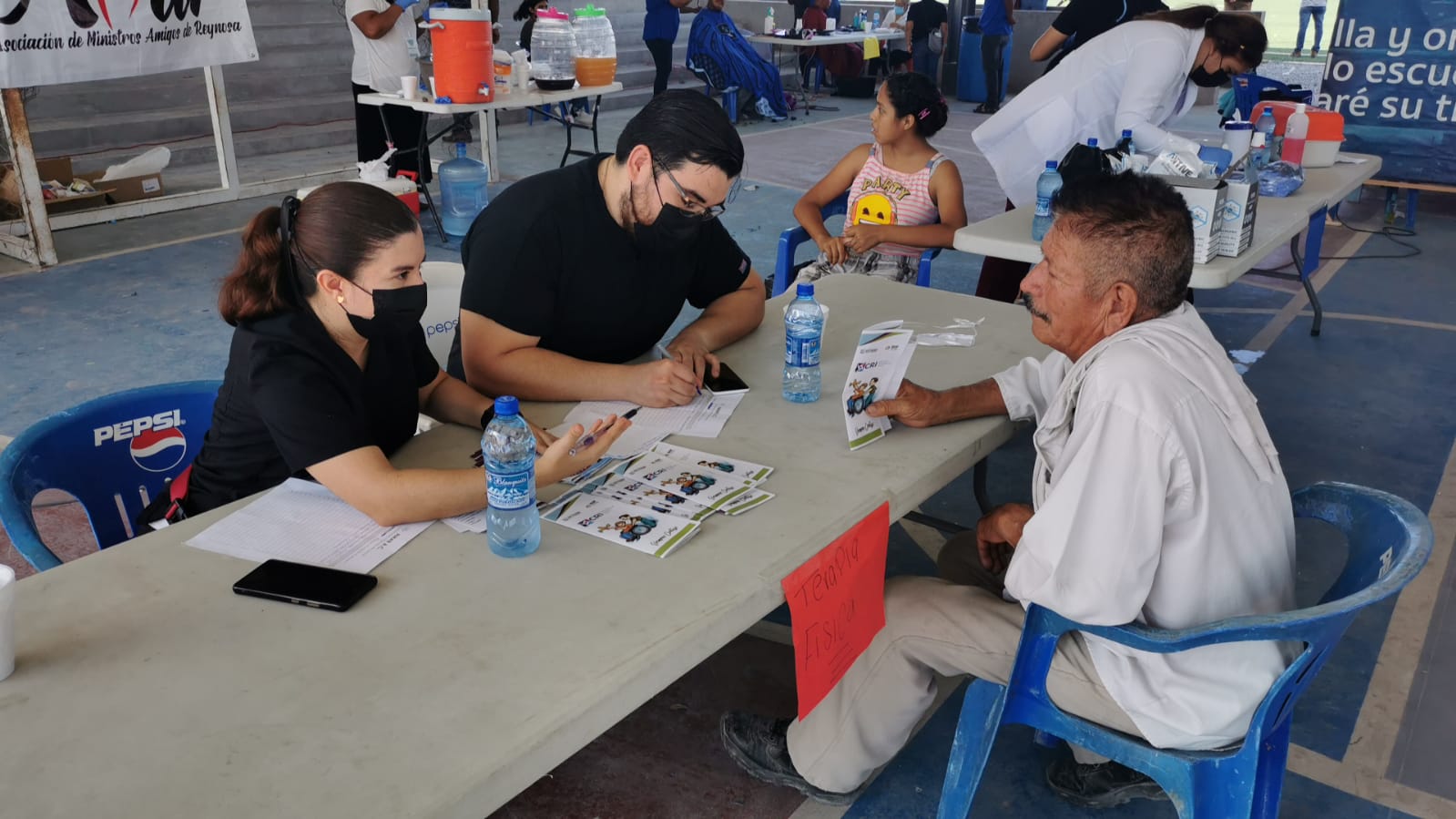 Lleva DIF Reynosa Brigada Médico Asistencial a colonia Ramón Pérez – DIF Reynosa 2024 – 2027