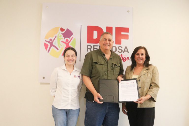 Firma DIF Reynosa convenio con UMAN – DIF Reynosa 2024 – 2027
