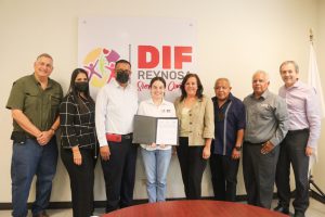 Firma DIF Reynosa convenio con UMAN – DIF Reynosa 2024 – 2027