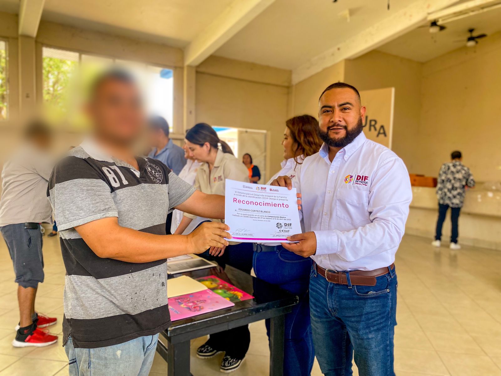 Lleva DIF Reynosa cursos de capacitación a CEDES – DIF Reynosa 2024 – 2027